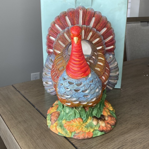 PartyLite | Accents | Partylite Candle Holder Gobbler Tea Light Holder ...